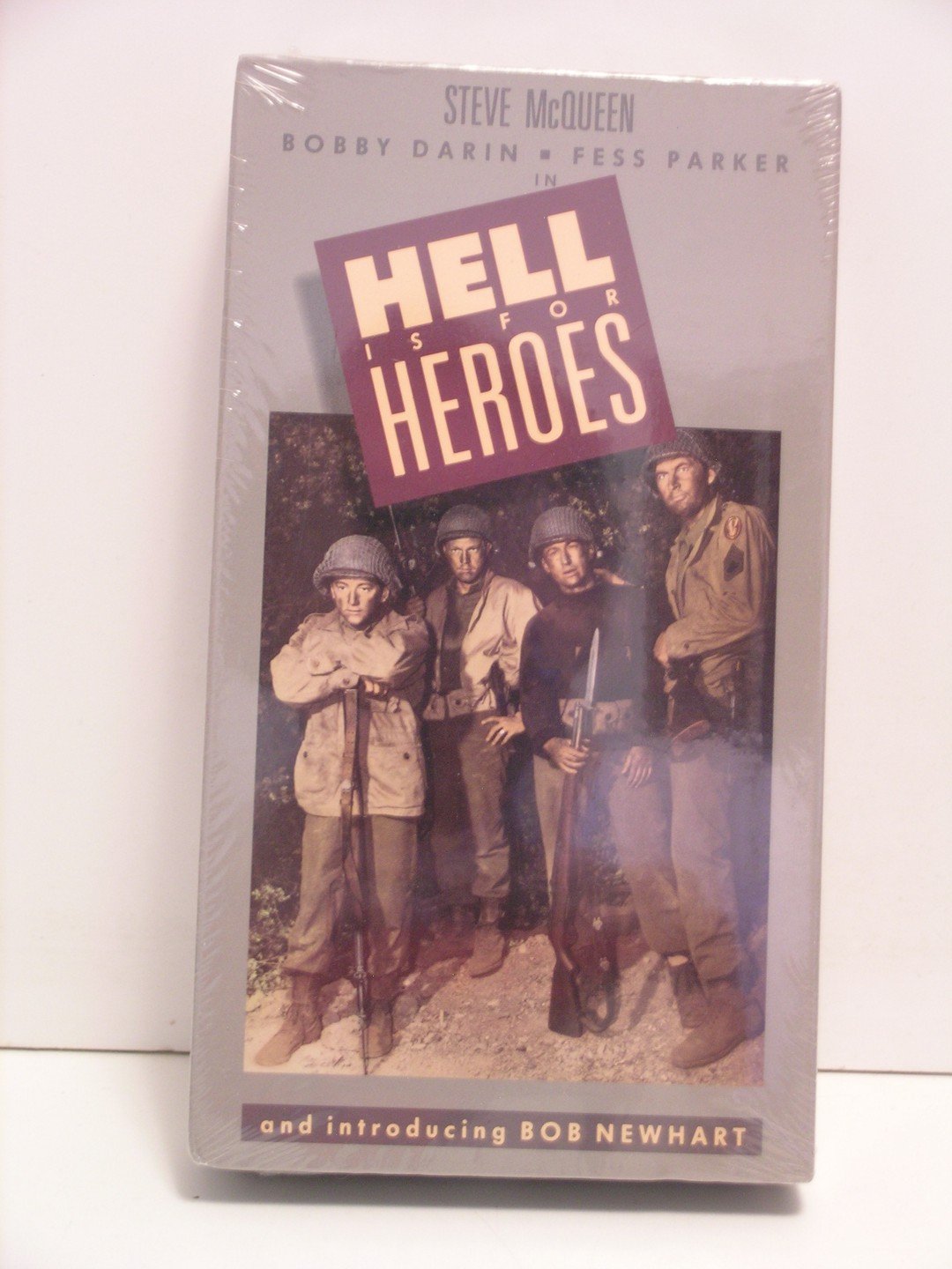 Hell is for Heroes----Steve McQueen----VHS Video Tape