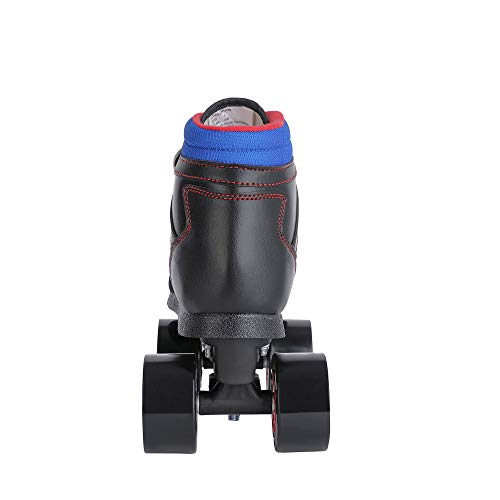 Chicago Boys Sidewalk Roller Skate - Black Youth Quad Skates