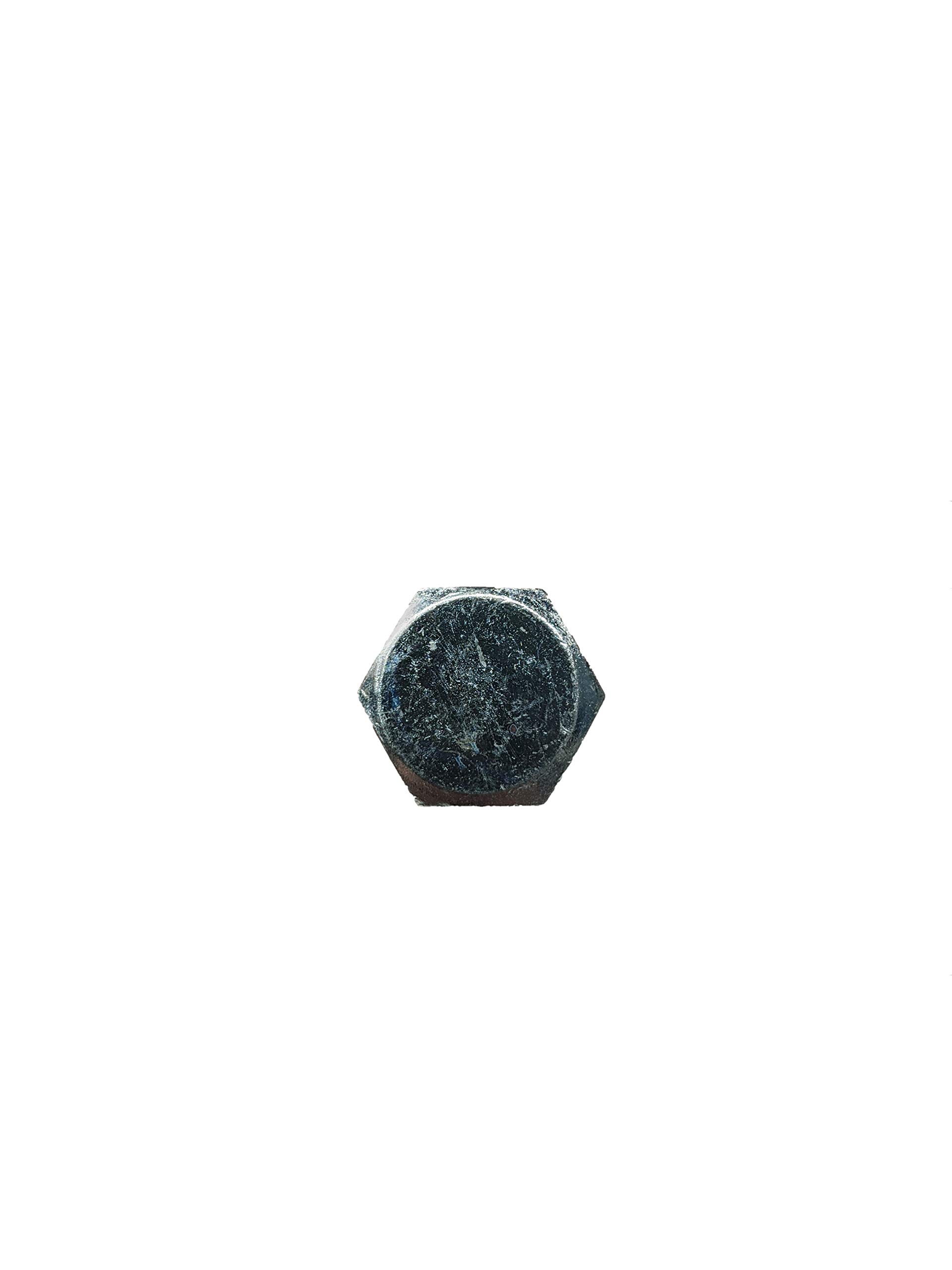 Hard-to-Find Fastener 014973243944 Full Thread Hex Tap Bolts, 1/4-20 x 5, Piece-10, zinc