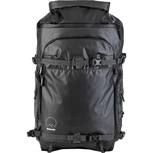 Shimoda Action X30 Water Resistant Camera Backpack - Fits DSLR, SLR, Mirrorless Cameras, Batteries, Lenses, and Other Gear - Core Unit Modular Camera Inserts Sold Separately - Black