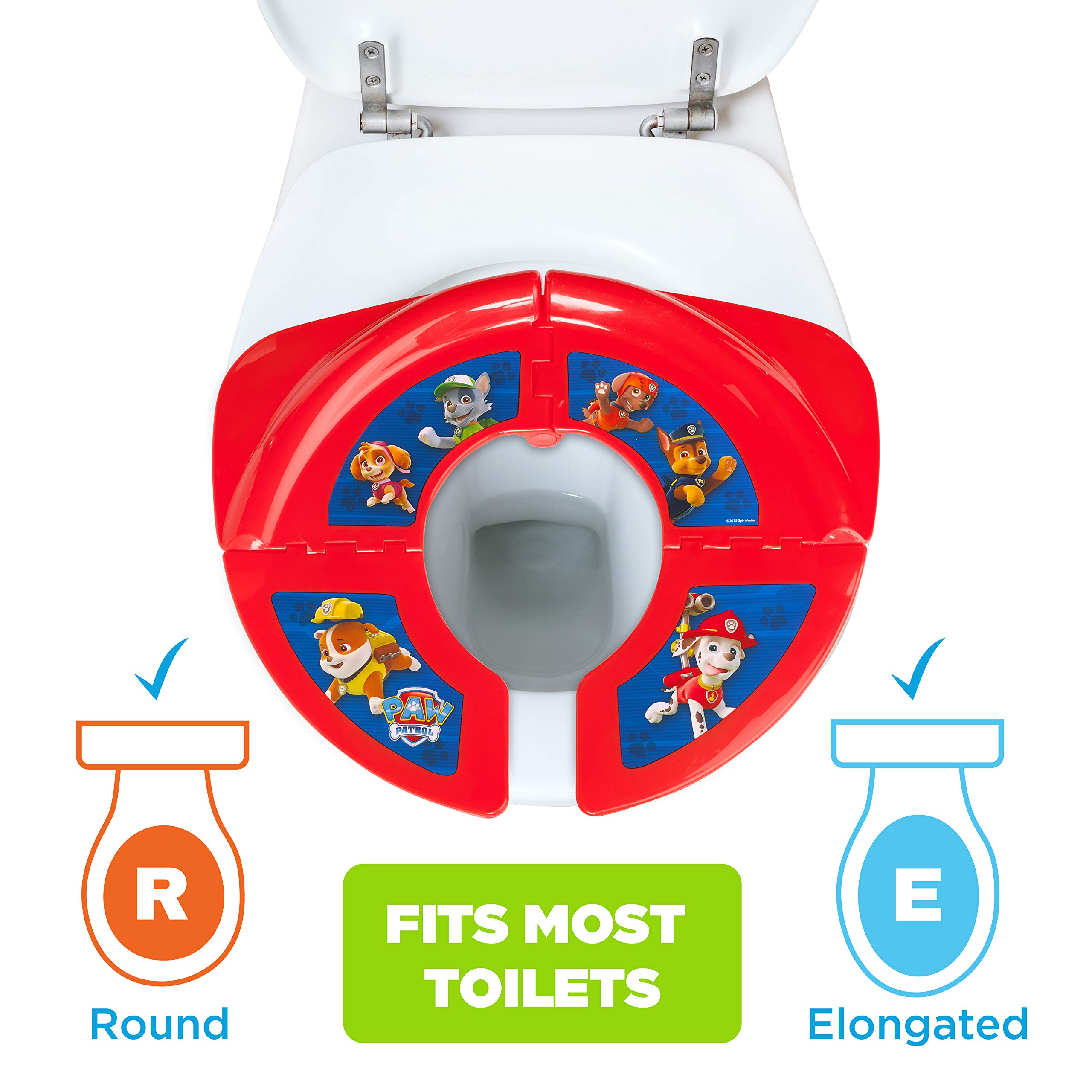 Ginsey Home Solutions Nickelodeon Paw Patrol Travel/Folding Potty Seat, 8 Oz