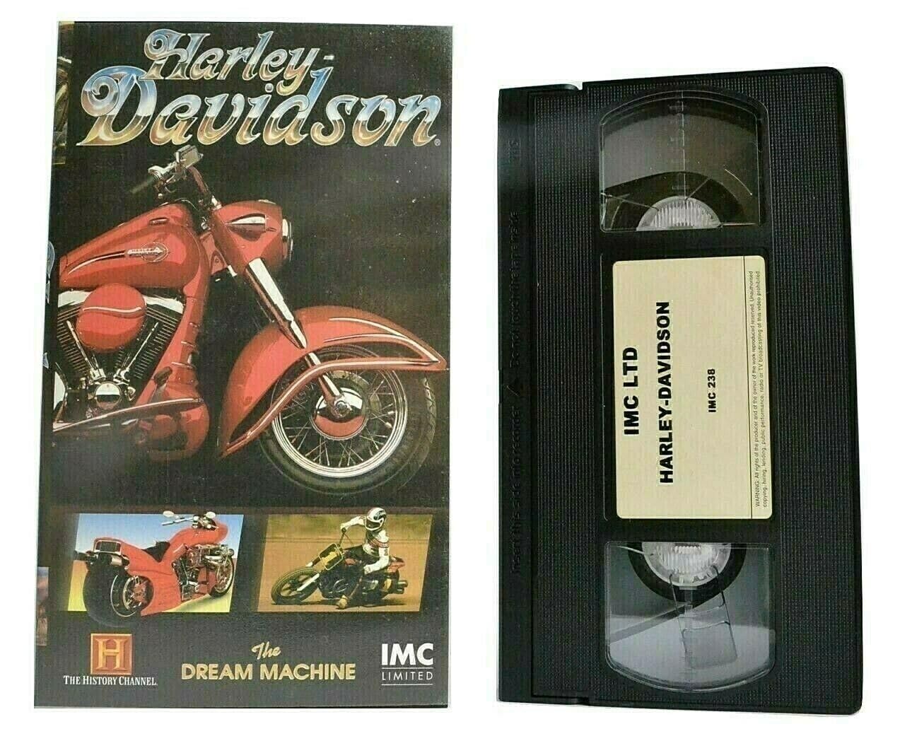 Harley Davidson: The Dream Machine - [Barry Corbin] - Motorcycling - Pal VHS