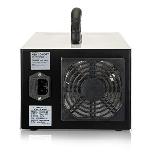 White Commercial 8,500mg/hr O3 Ozone Generator Air Purifier