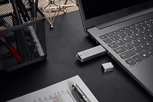 Kingston Ironkey S1000 128GB Encrypted USB Flash Drive On-Device Cryptochip FIPS 140-2 Level 3 Multi-Password Security Options IKS1000B/128GB