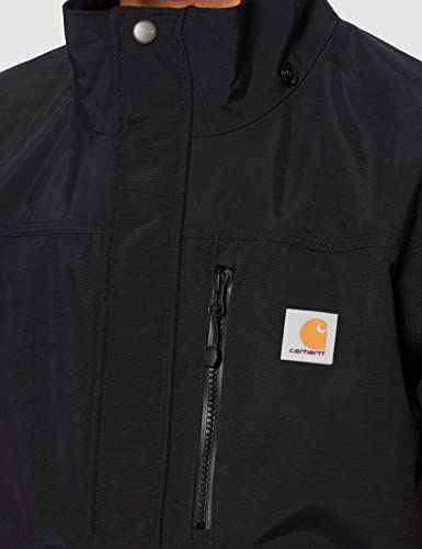 Carhartt Men's Storm Defender Loose Fit Heavyweight Jacket (Regular and Big & Tall Sizes),Black,Large