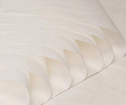 White Tissue Paper 30" X 20" - Large 100 Sheets,Premium White Tissue Ream,Tissue Paper Bulk,Solid Tissue Paper Pack for Birthday Party DIY Gift Wrapping,Crafts Art Decorations,Holiday Festival Baskets