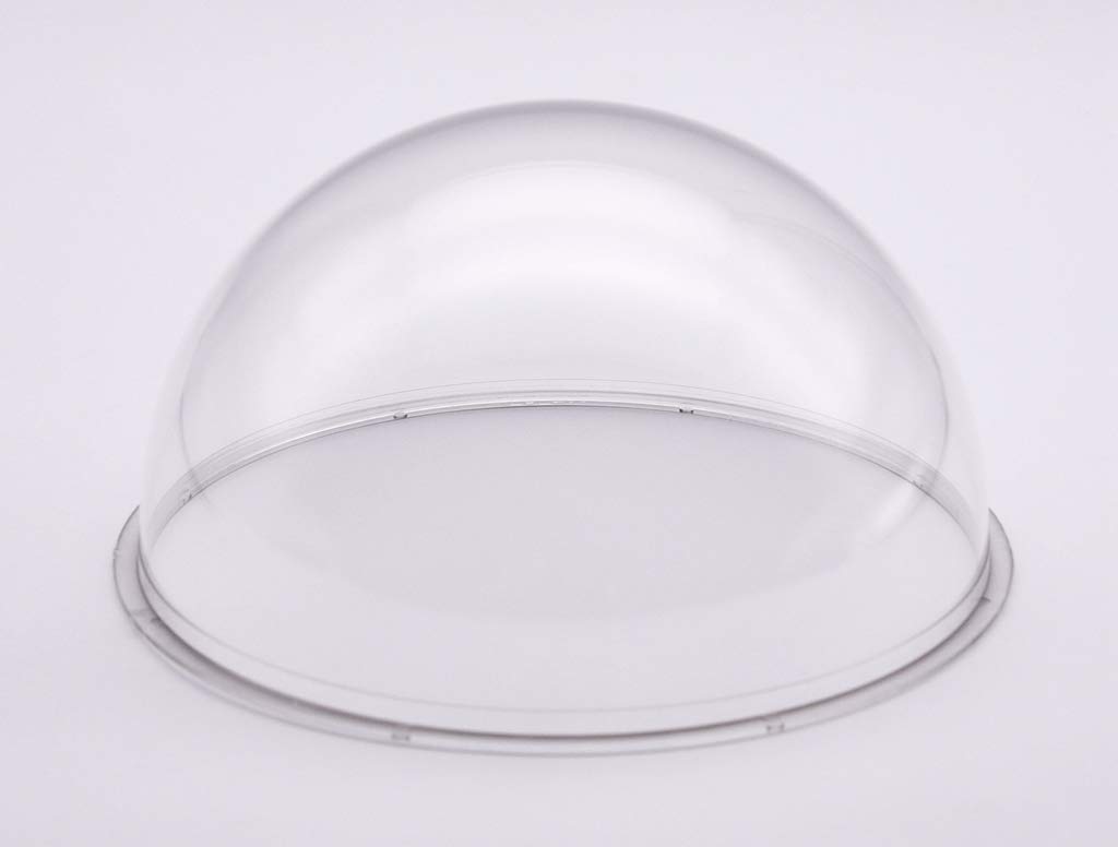 JMX Acrylic/PC Replacement Clear Camera Dome Cover Security Camera Housing Pet Dog Fence Window Skylight Window (5.7 Inches, Transparent)