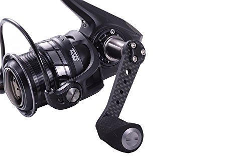 Abu Garcia Spinning Reel Roxani 3000SH 2018 Model, Shallow Spool, High Gear, Carbon Handle, Salt Compatible