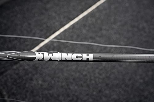 Abu Garcia Winch Casting Fishing Rod, Black, 7'2" - Medium Light - 1pc