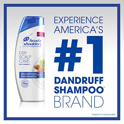 Head & Shoulders Dry Scalp Care Daily-Use Anti-Dandruff Paraben Free Shampoo, 13.5 Fl Oz
