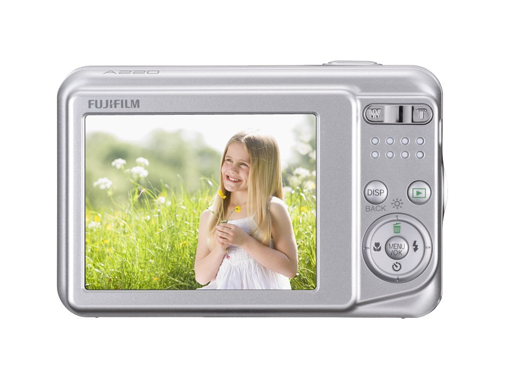 Fujifilm Finepix A220 12MP Digital Camera with 3x Optical Zoom and 2.7 inch LCD