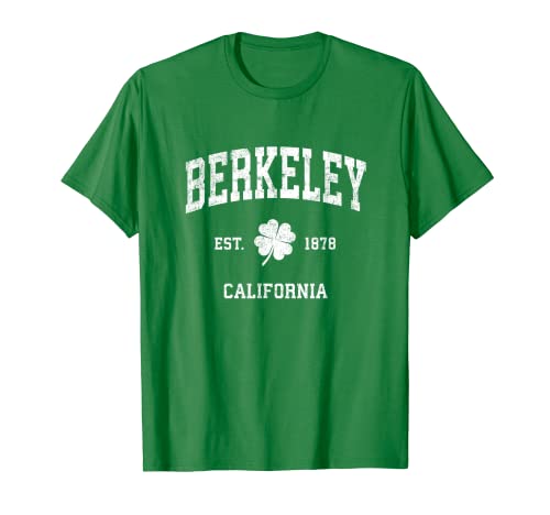 Berkeley California Vintage Shamrock Sports T-Shirt