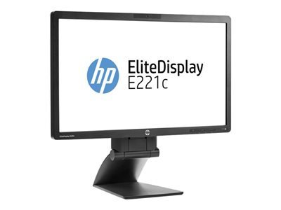 HEWLETT-PACKARD D9E49A8#ABA / Business E221c 21.5 LED LCD Monitor - 16:9 - 7 ms Adjustable Display Angle - 1920 x 1080 - 250 Nit - 1,000:1 - Speakers - DVI - VGA - USB - Black by HP