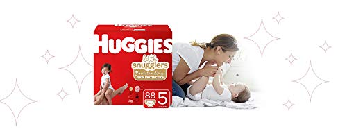 Huggies Little Snugglers Baby Diapers, Size Newborn, 128 Count