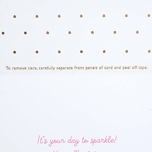 Hallmark Signature Birthday Card (Princess Crown)
