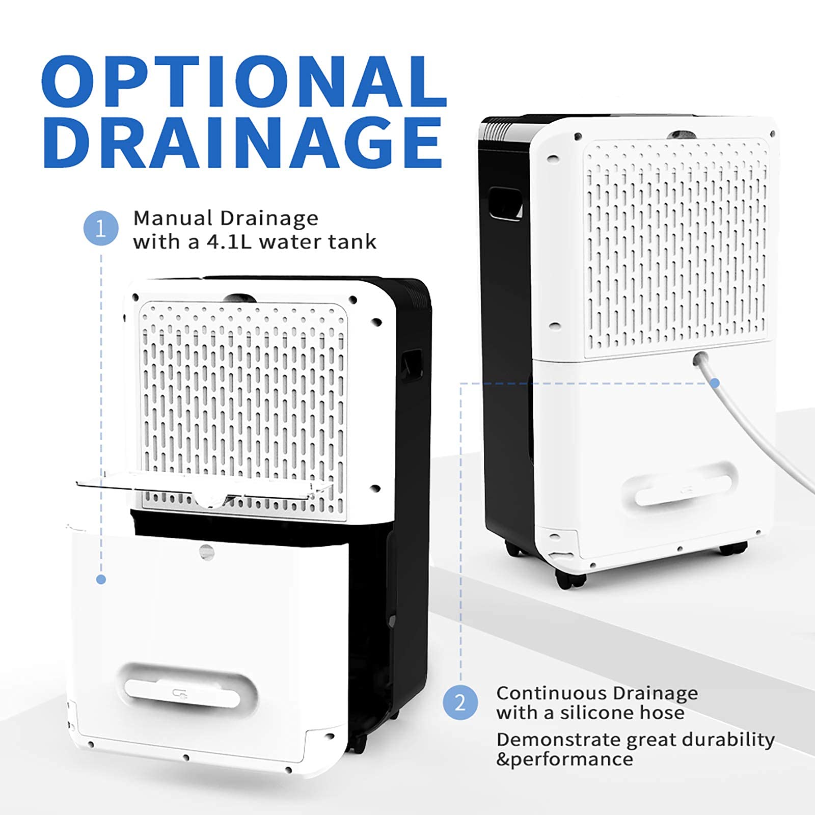 AIRPLUS 70 Pints 4,500 Sq. Ft. Dehumidifier for Medium Spaces and Basements (AP1902)…