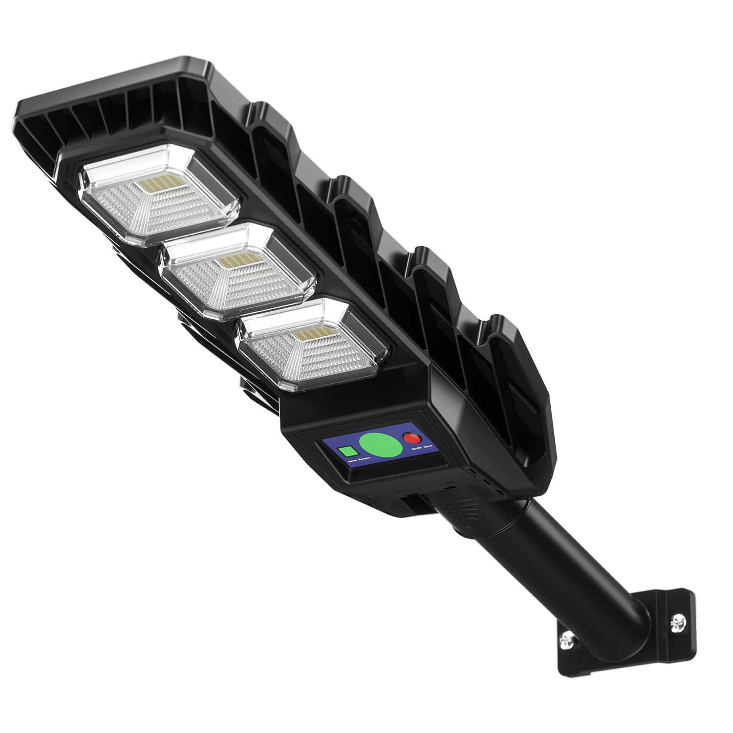 Solar Lights Outdoor Waterproof(600W, 6500K 40000LM Solar Street Lights for Outside Dusk to Dawn, Solar Flood Light Motion Sensor and Remote Control for Area Lighting Yard(1 Pack)