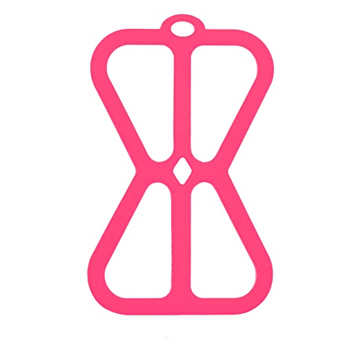 CalorMixs Universal Cell Phone Lanyard - Universal Neck Phone Holder w Adjustable Neck Strap - Compatible with iPhone Galaxy & Most Smartphones (Rose)