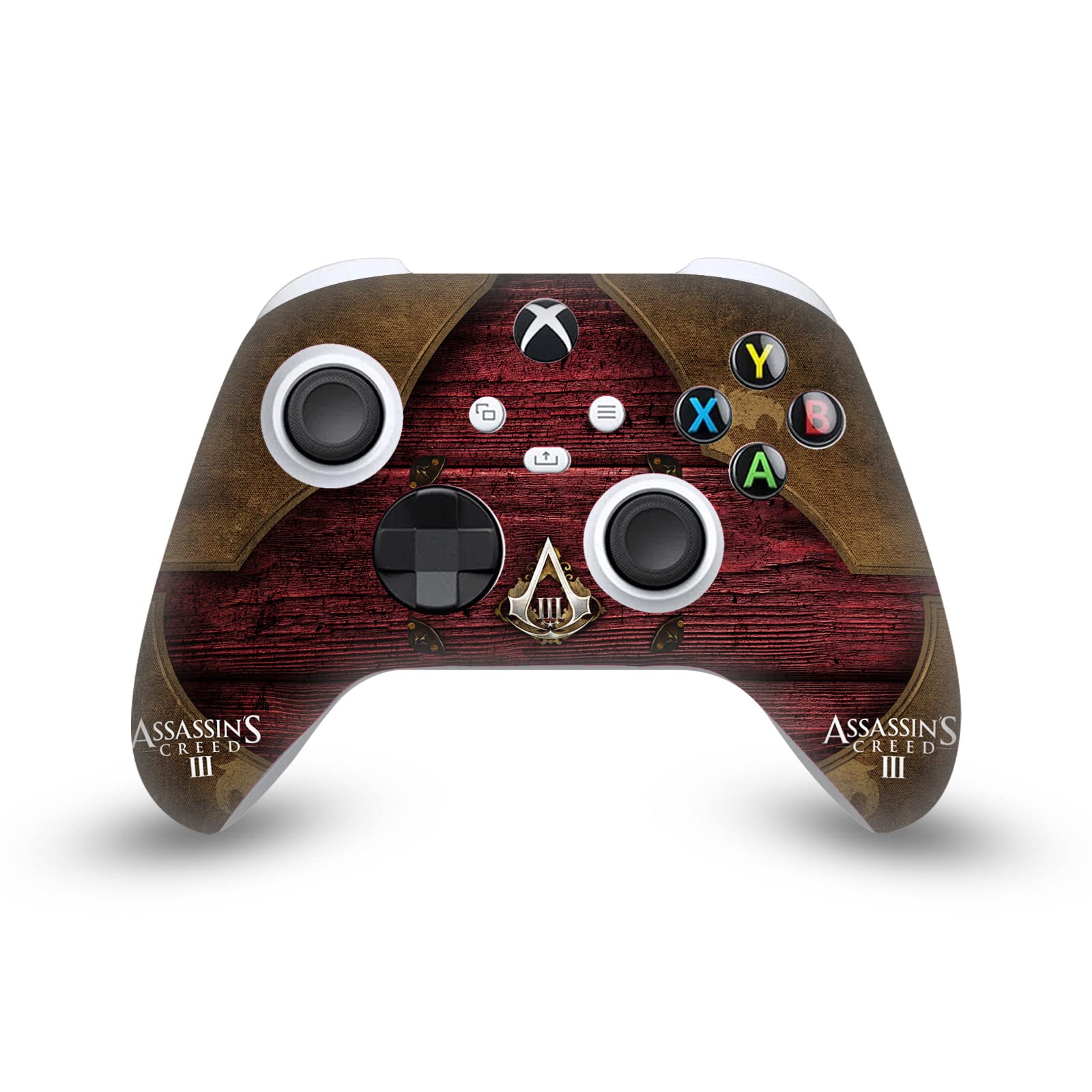 Head Case Designs Officially Licensed Assassin's Creed Freedom Edition III Graphics Vinyl Sticker Gaming Skin Decal Cover Compatible With Xbox Series X/S Controller