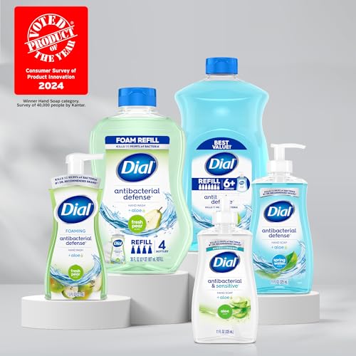 Dial Antibacterial Foaming Hand Wash, Fresh Pear, 7.5 fl oz