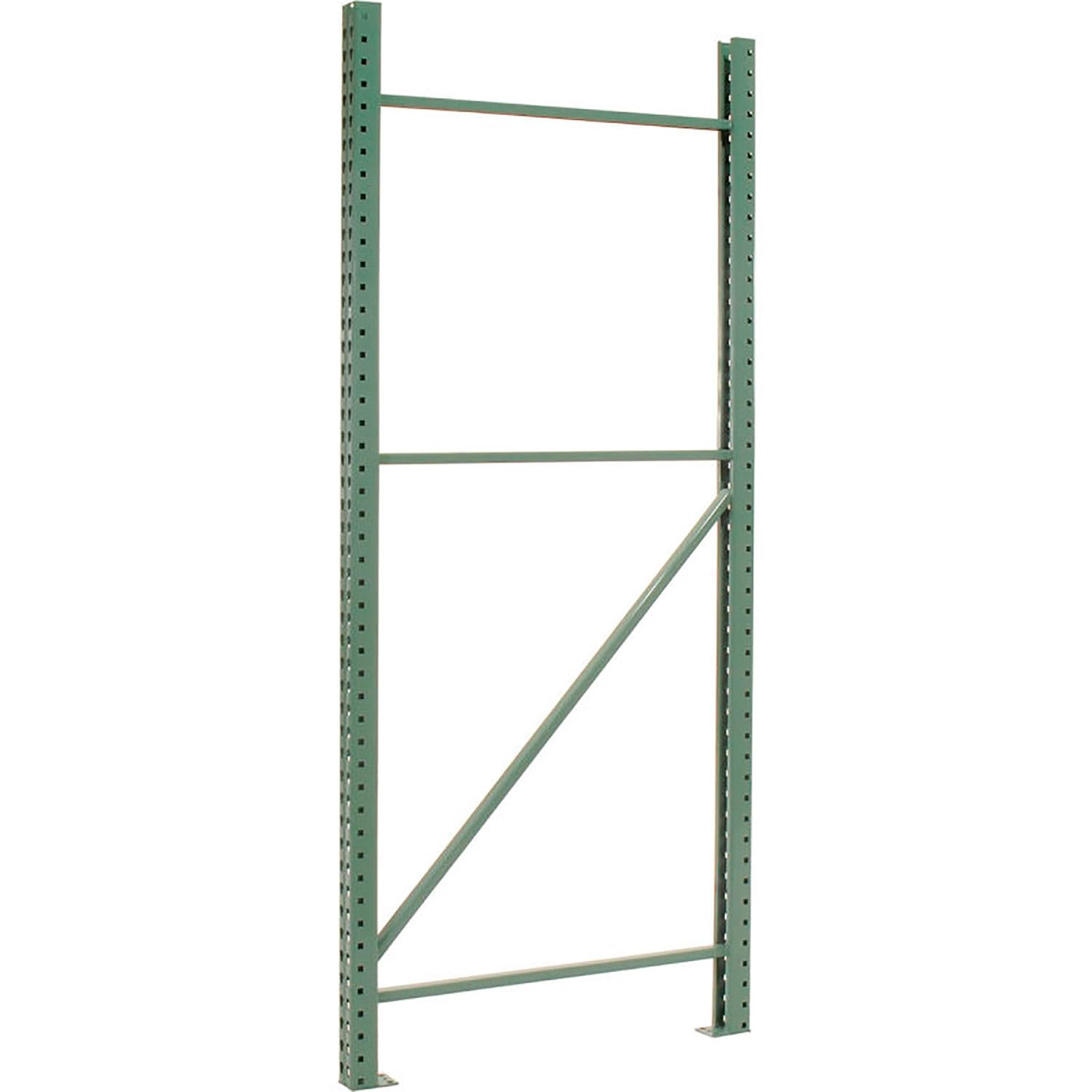 Global Industrial Teardrop Pallet Rack Starter, 120"W X 36"D X 96"H