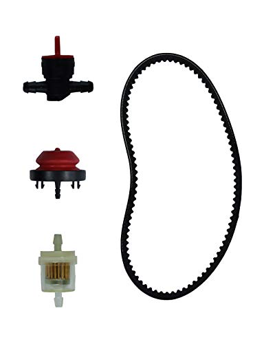 BOSFLAG 754-04014 Auger Drive Belt for MTD 2 Stage Snow Blowers & Snowthrowers Replaces 754-04014,954-04014,3/8" x 26.85"