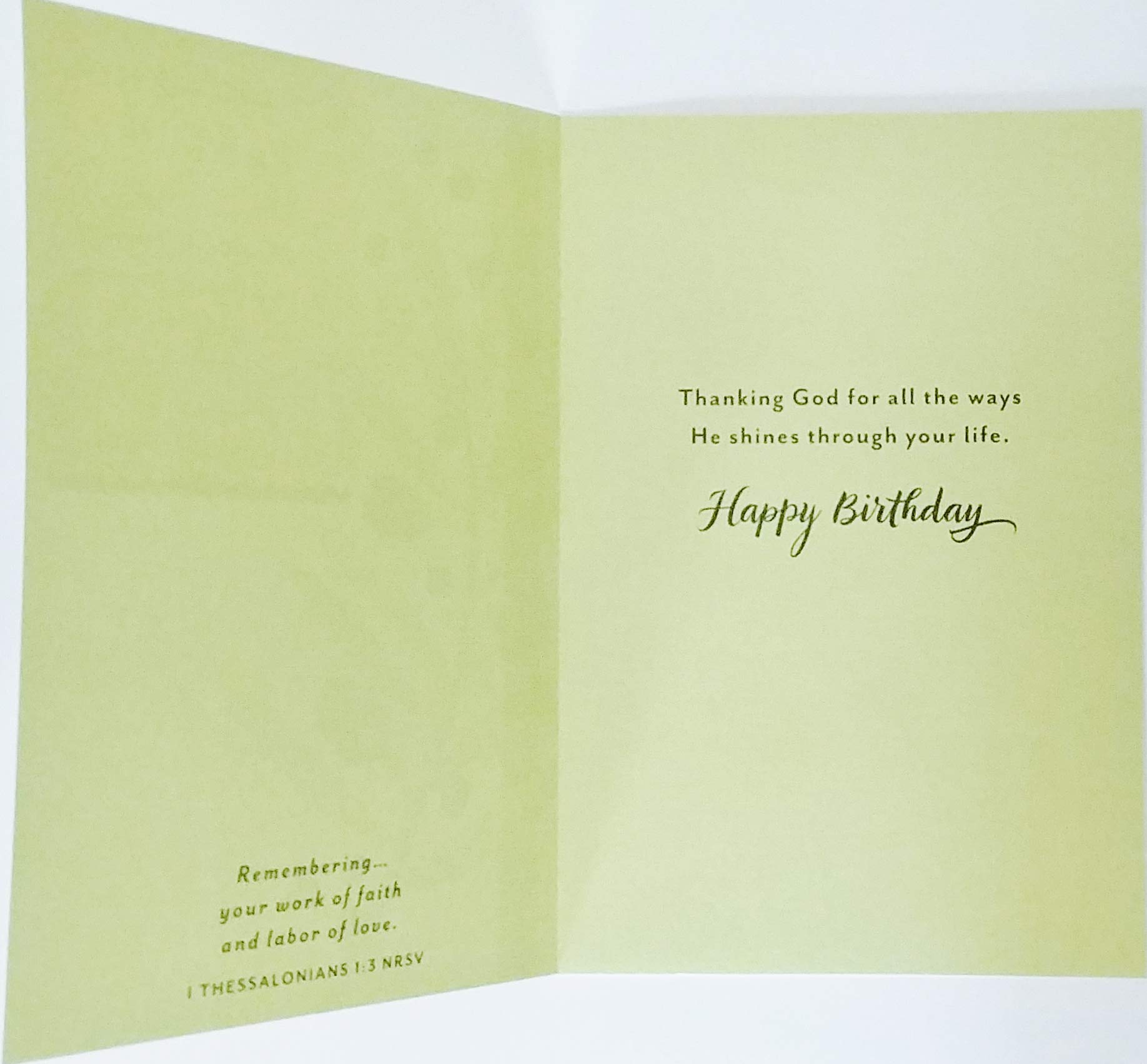 Celebrating You Pastor Ministry Clergy Appreciation Happy Birthday Greeting Card - The Lord Had A Blessing In Mind When He Designed You