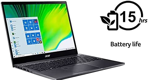 Acer Spin 5 Laptop, Intel i7-1065G7, 3:2 13.5" 2K IPS 2-in-1 Touch Display, Intel Iris Plus Graphics, Wi-Fi 6, Two Thunderbolt 3, Webcam, Active Stylus w/32G Card(16GB RAM | 1TB PCIe SSD)