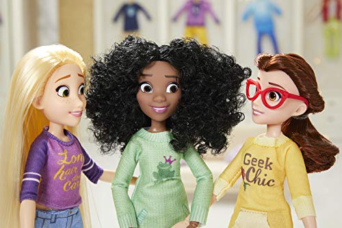 Disney Princess Comfy Squad Belle, Ralph Breaks The Internet Movie Doll with Comfy Clothes and Accessories