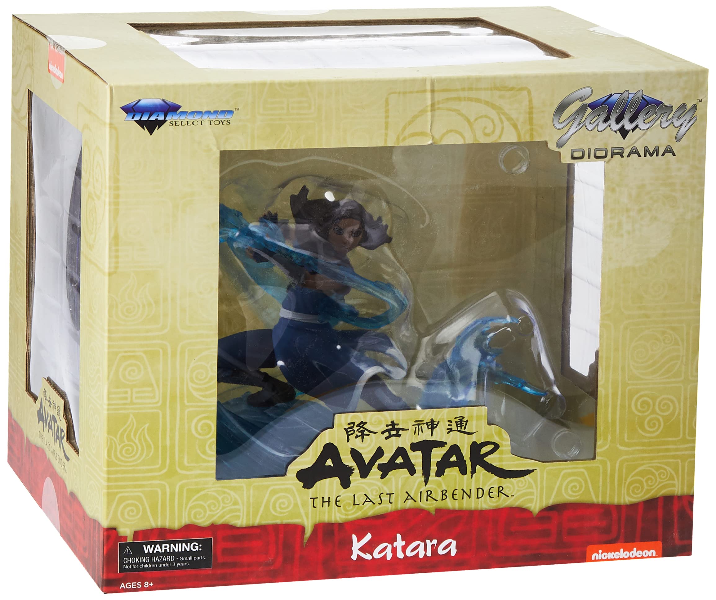 DIAMOND SELECT TOYS Avatar Gallery: Katara PVC Figure, 9 inches , Blue