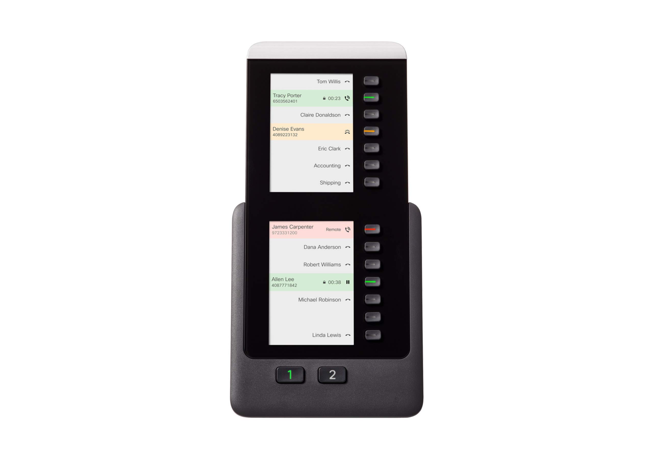Cisco IP Phone 8800-A Audio Key Expansion Module for VoIP Phones, Compatible with Cisco IP Phones 8851, 8861, 8865, Color LCD Display (CP-8800-A-KEM=) (Renewed)