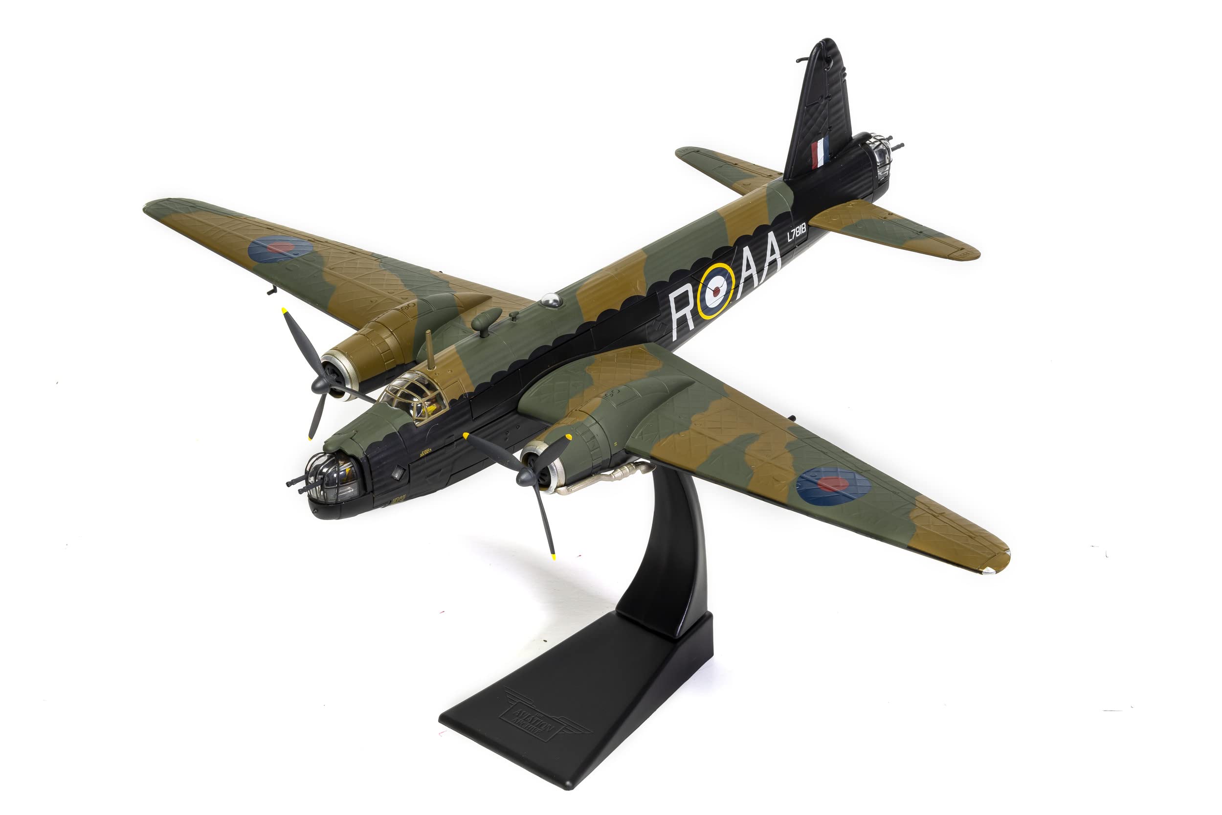 Corgi AA34812 Military Aircraft, Green/Brown/Black