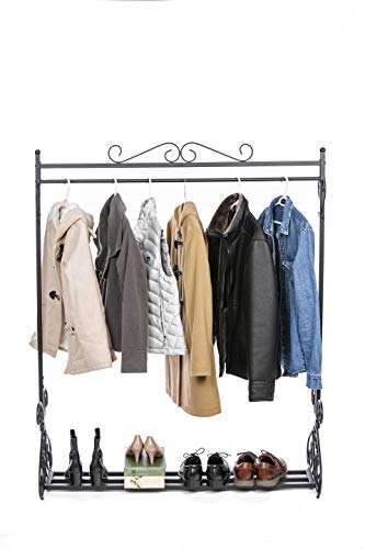 Mango Steam Sheffield Garment Rack, (64.5 H x 47.5 L Inches)