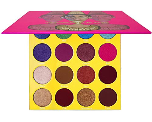 Juvia's Place The Magic Mini - Purples, Reds, Shades of 16, Pinks Eyeshadow Palette, Professional Eye Makeup, Pigmented Eyeshadow Palette, Makeup Palette for Eye Color & Shine