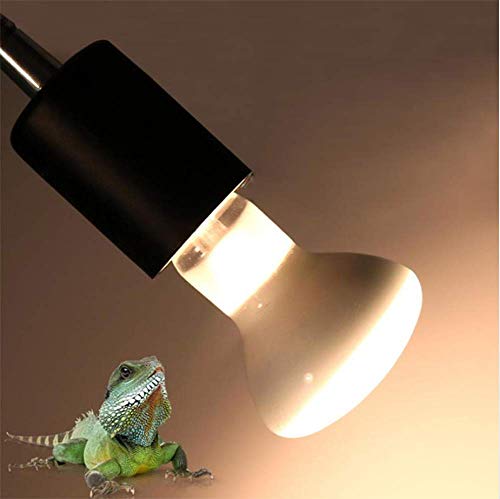 MaoTopCom 50W Basking Spot Heat Lamp Bulbs(2 Pack), 110V Reptile Mercury Vapor Bulbs Soft White Poly Sand Light Dome Bulb for Reptile and Amphibian Use, as Tortoise Lizard