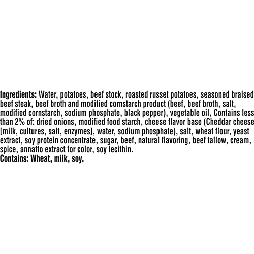 Campbell's Chunky Soup, Baked Potato with Steak and Cheese Soup, 18.8 Oz Can