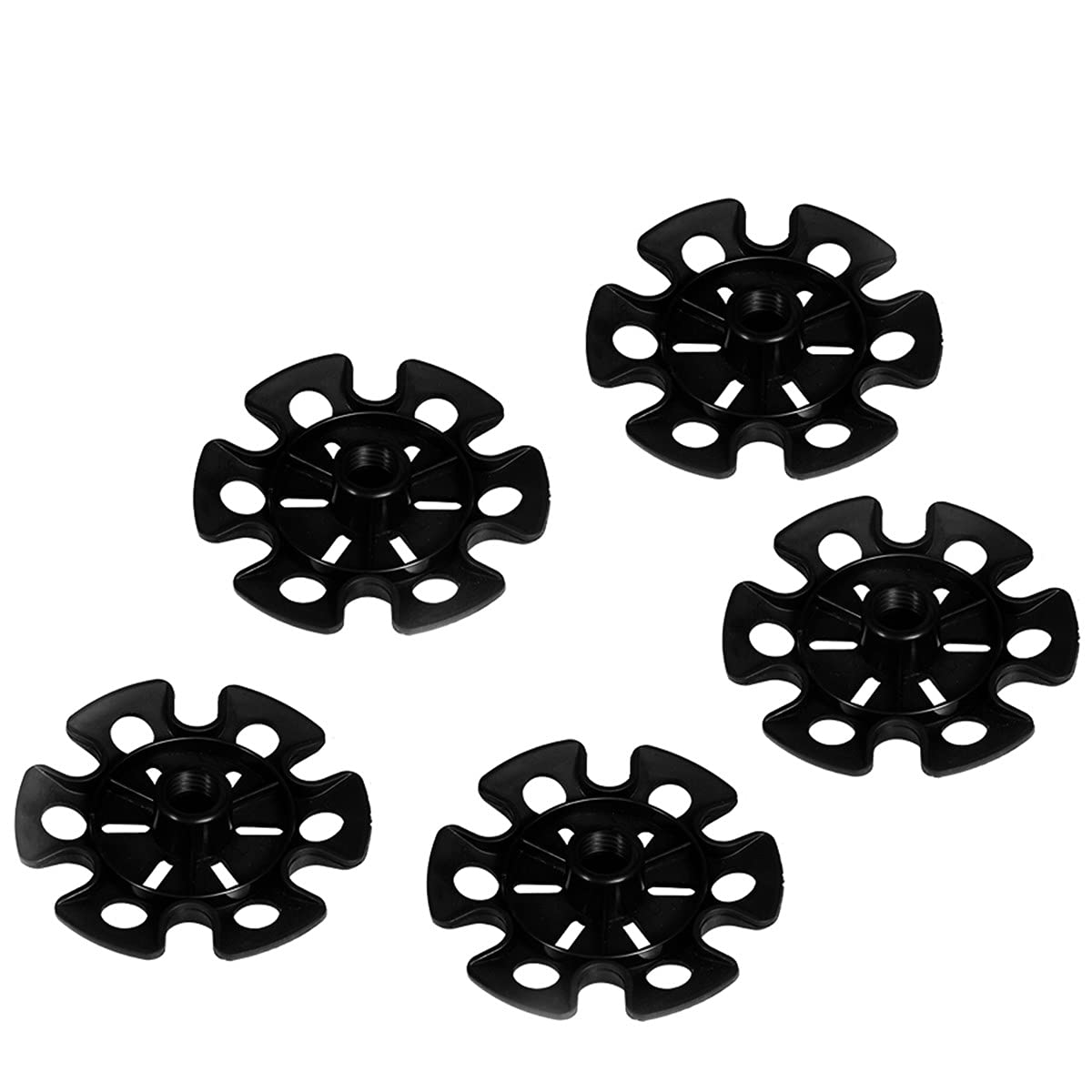 Akozon Trekking Pole Baskets Replacement 5PCS/Bag Trekking Hiking Ski Poles Snow Powder Sand Mud Ski Basket Walking Hiking Stick Replacement Accessory Diamond Snow Basket
