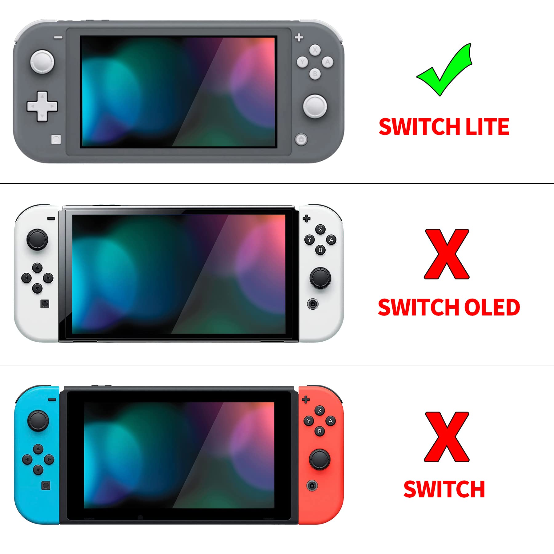 eXtremeRate PlayVital Pink Cute Carrying Case for Nintendo Switch Lite, Thumb Grip Caps + Kitten & Chicken Slim Travel Case for Switch Lite, Portable Hardshell Girl Storage Bag Game Accessories