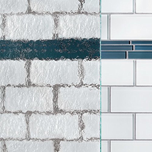 Basco Deluxe Framed Sliding Shower Door, Fits 45-47 inch opening, Obscure Glass, Oil Rubbed Bronze Finish