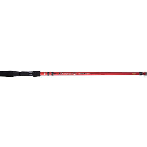 Abu Garcia Veracity Spinning Fishing Rod - VRCTYS66-5, Red, 6'6" - Medium