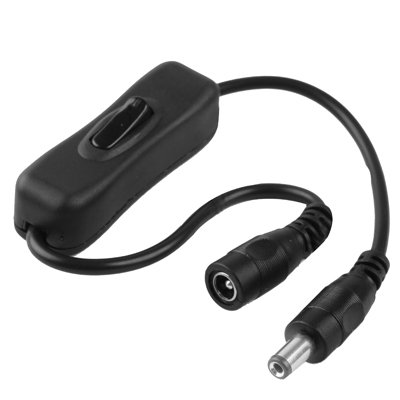 MyVolts 12V Power Supply Adaptor Compatible with/Replacement for Seagate SRD00F2, 9ZH9P9-RAA, 9SF2A8-500, SRD0SD1, SRD0SD0, SRD0PV1 External Hard Drive - US Plug with Extension and ON/Off Switch