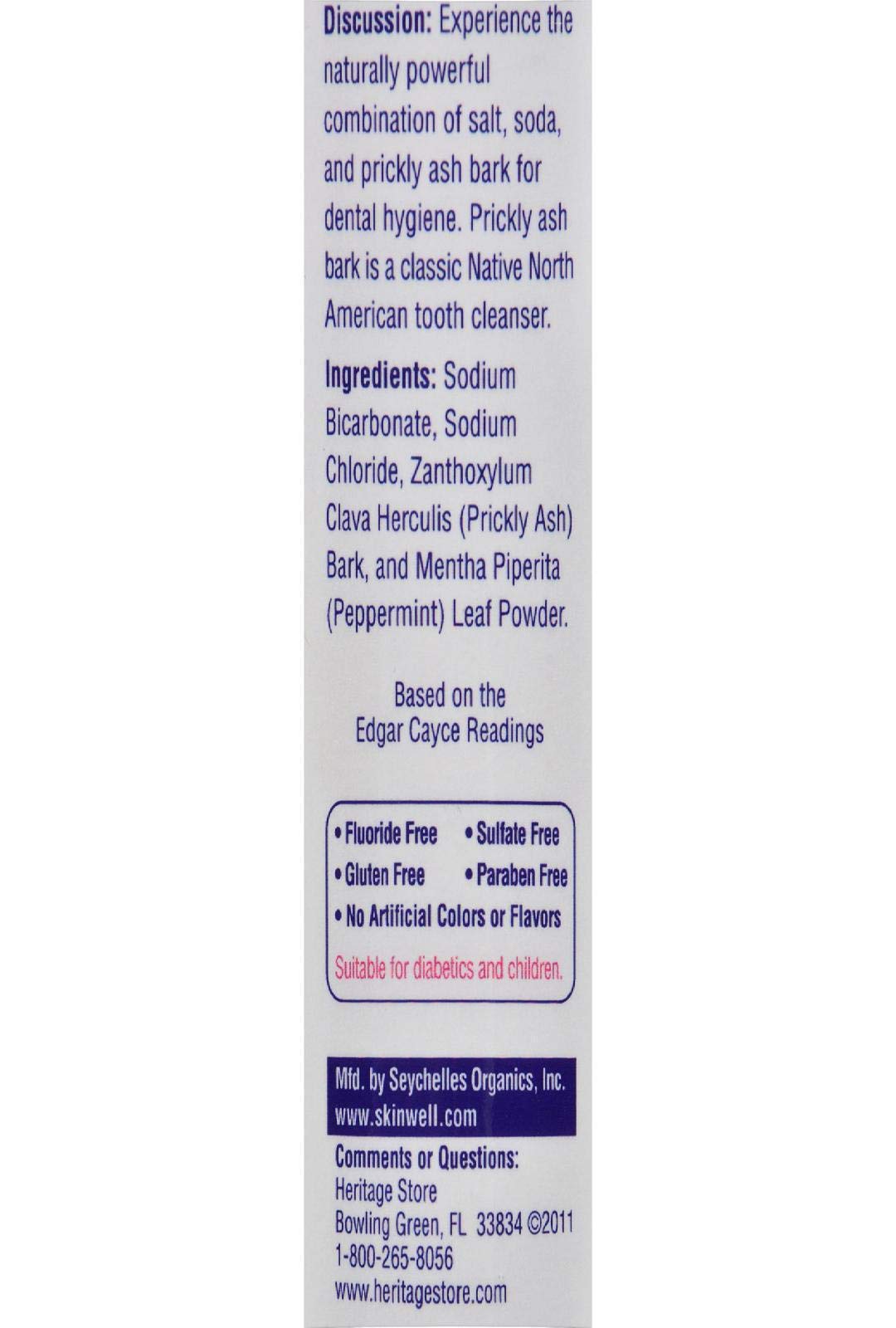 Heritage Store Ipsab Tooth Powder, 4 OZ