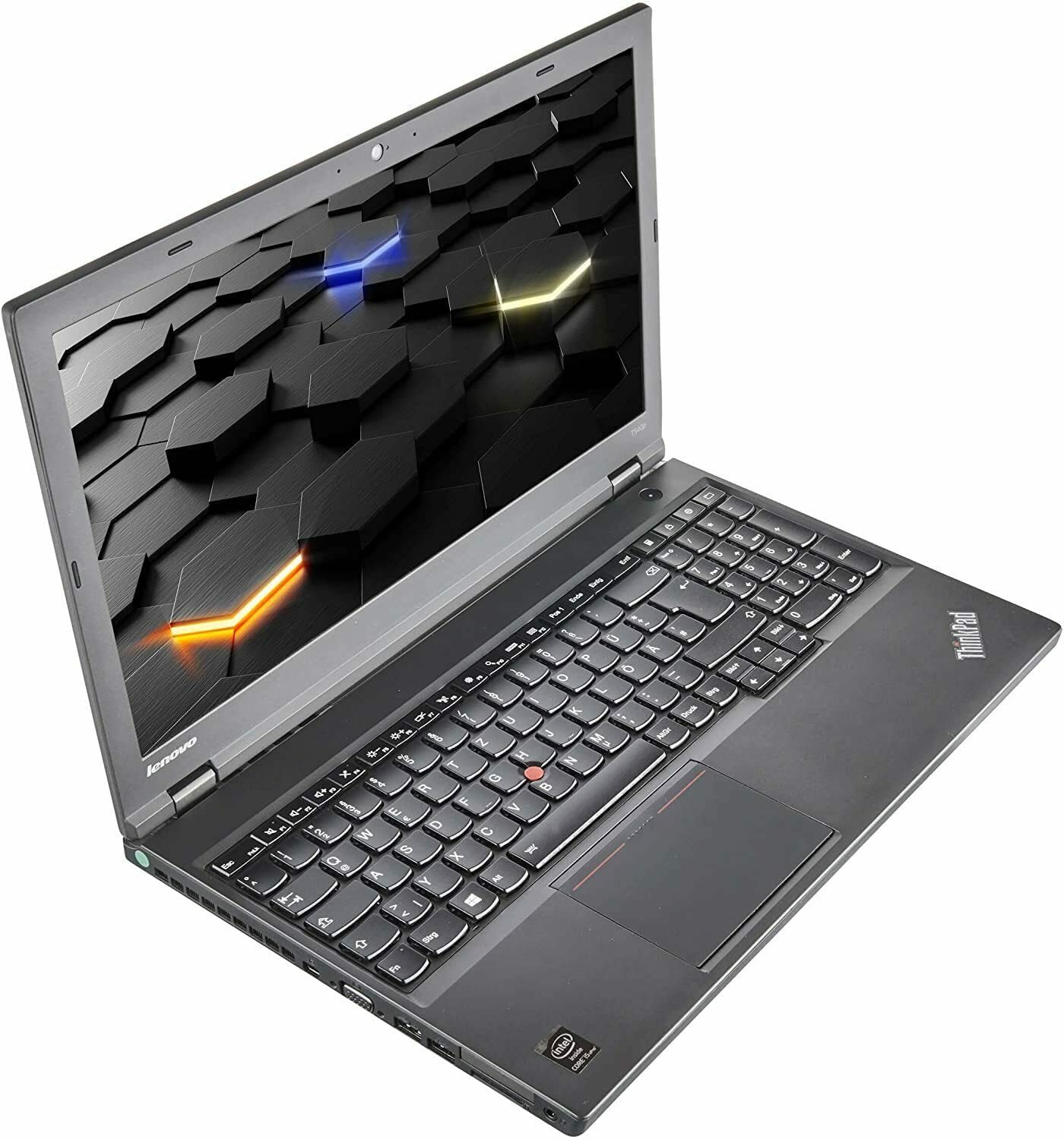 Lenovo ThinkPad T540p 15.6-Inch FHD - 2.6GHz Intel Core i5-4300M Processor, 8GB DDR3, 500GB HDD, Intel HD Graphics 4600 + NVIDIA GeForce GT 730M, Windows 7 Pro - Black