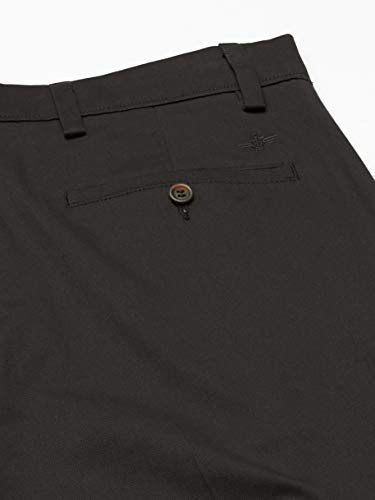 Dockers Men's Classic Fit Easy Khaki Pants (Standard and Big & Tall), Black, 34W x 32L