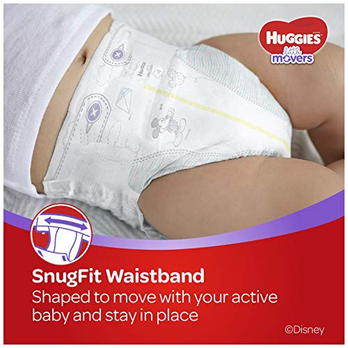 Huggies Little Movers Baby Diapers, Size 3 (66 Count)