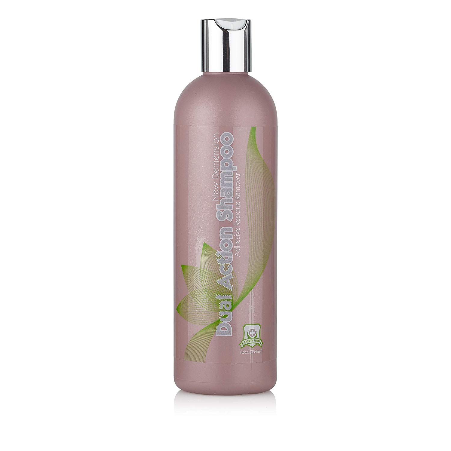 New Demensions Dual Action Shampoo, Cleansing and Revitalizing Treatment To Remove Bonding Adhesive Residue, Detoxifier and Anti-Bacterial Shampoo for Hairpiece Systems and All Hair Types - 12oz