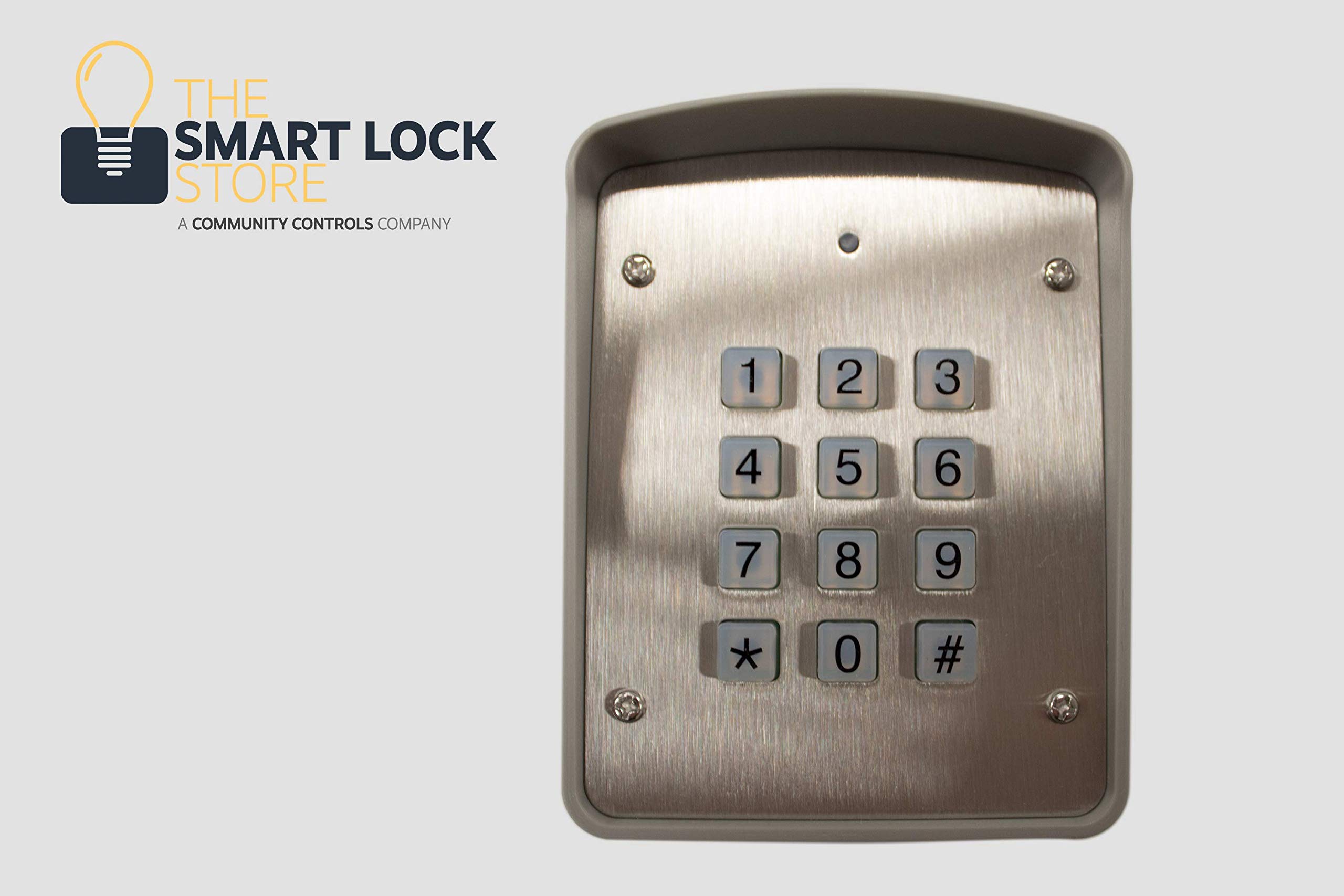 Gate Keypad Hard wire or wireless Keypad Linear Multicode compatible 300MHz GTO Mighty Mule 318MHz Compatible