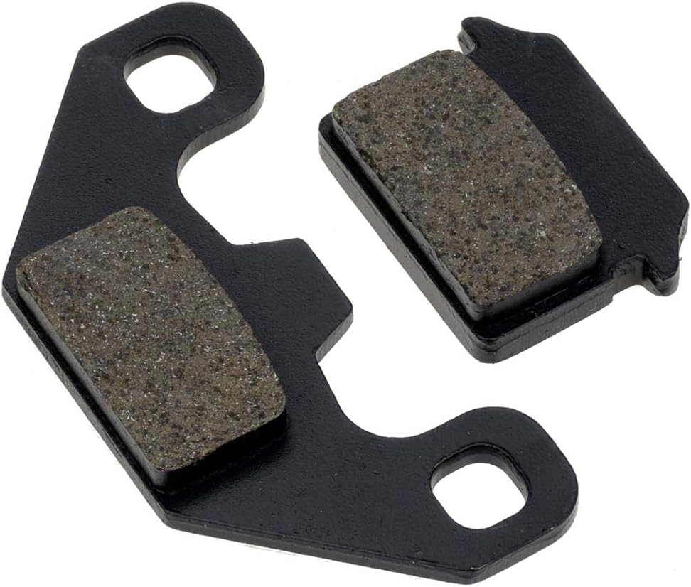 CoKoou Rear Disc Brake Pad Replacement for 50cc 70cc 90cc 110cc 125cc ATV Go Kart Quad Bikes Dune Buggy 4 Wheeler 2 Pair