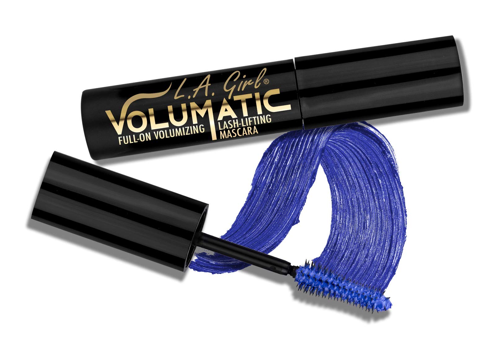 L.A. Girl Volumatic Mascara, Bright Blue GMS653