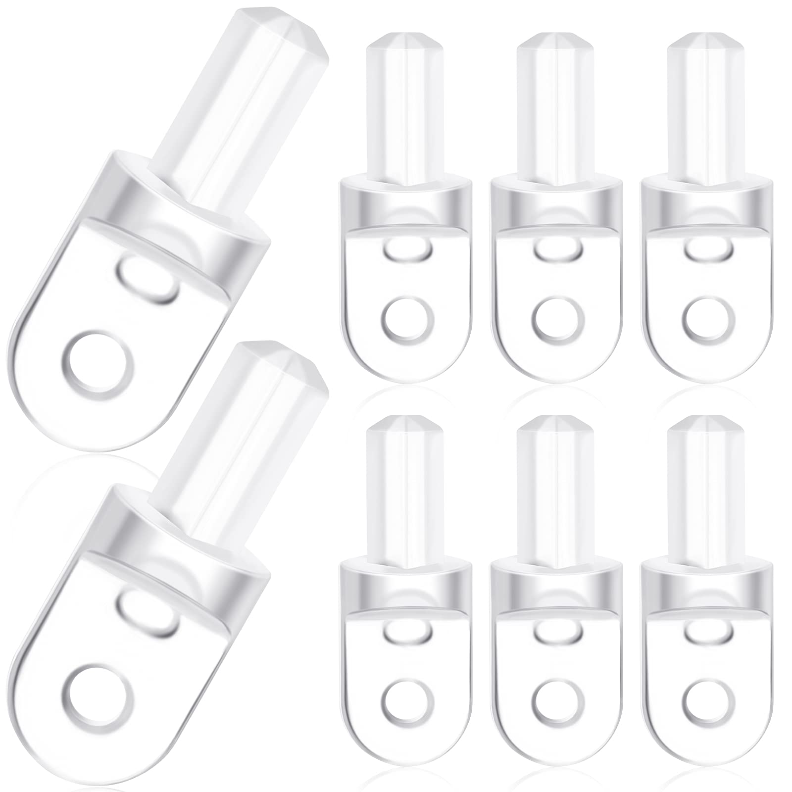 6 Pieces Hardware Wand Tip Repair Wand for Broken Horizontal Blind Hardware Wand Assembly Replacement Kits Vertical Blinds Replacement Slats Exterior Window Shutters for Interior Windows